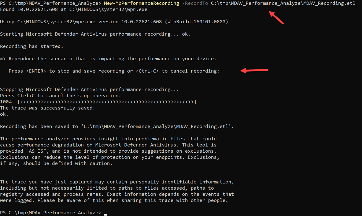 Microsoft Defender Antivirus Performance Analyzer – understand which files, file extensions, or ...