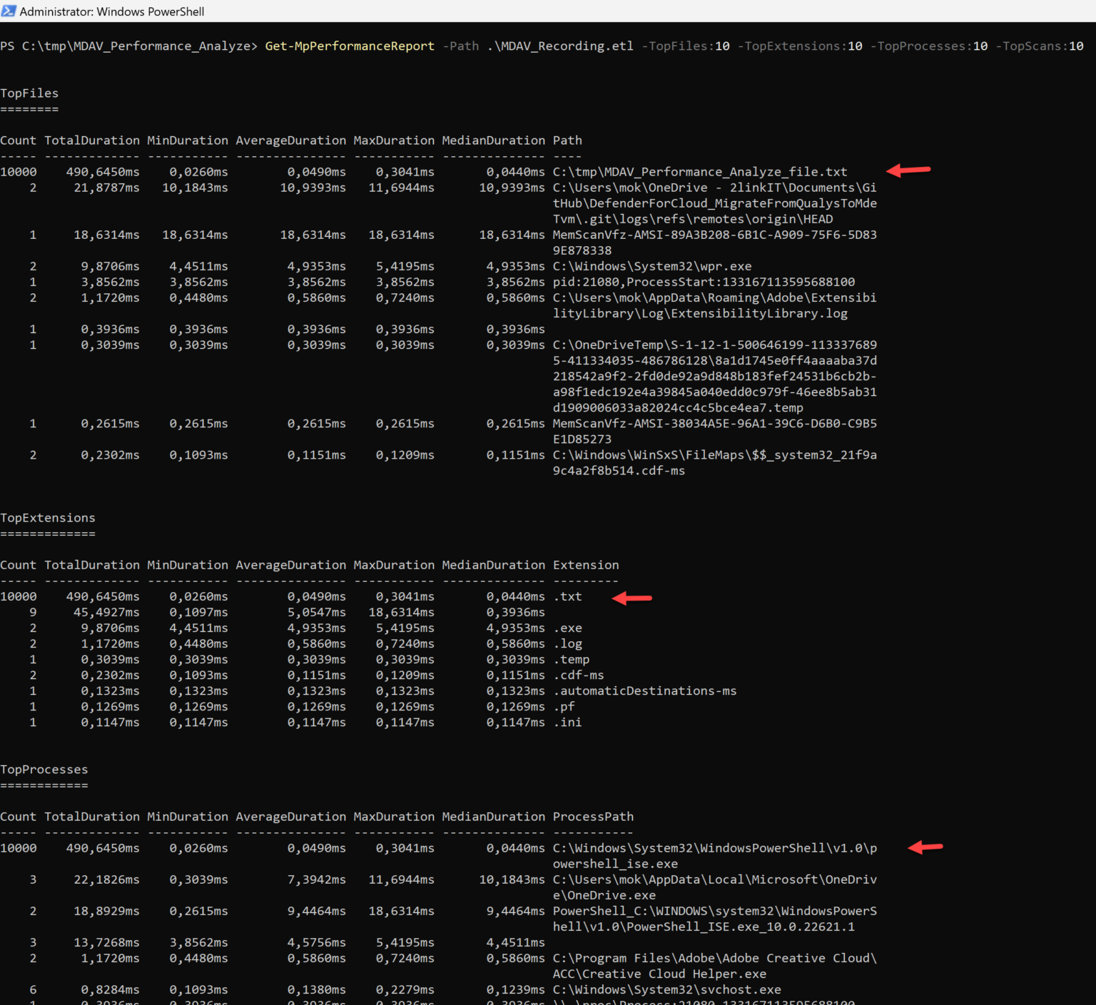 Microsoft Defender Antivirus Performance Analyzer – understand which ...
