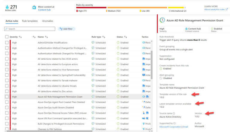 Sentinel Alert Rules Management With Add Update Remove And Alert Rule Action Automation Blog 9750
