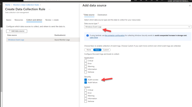 Collecting Security events using Azure Monitor Agent – Blog by Morten Knudsen about Microsoft ...