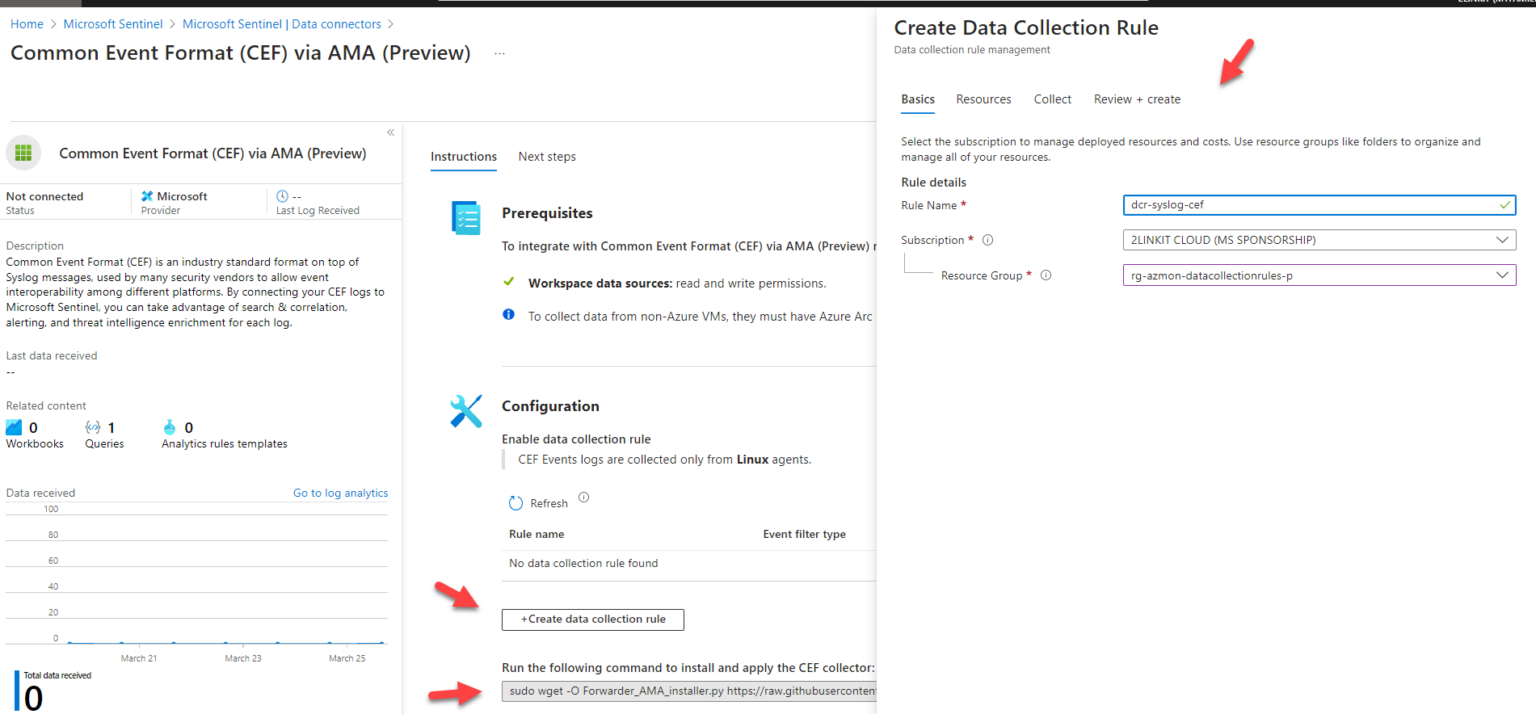 Collecting CEF Syslogs using Azure Monitor Agent – Blog by Morten ...