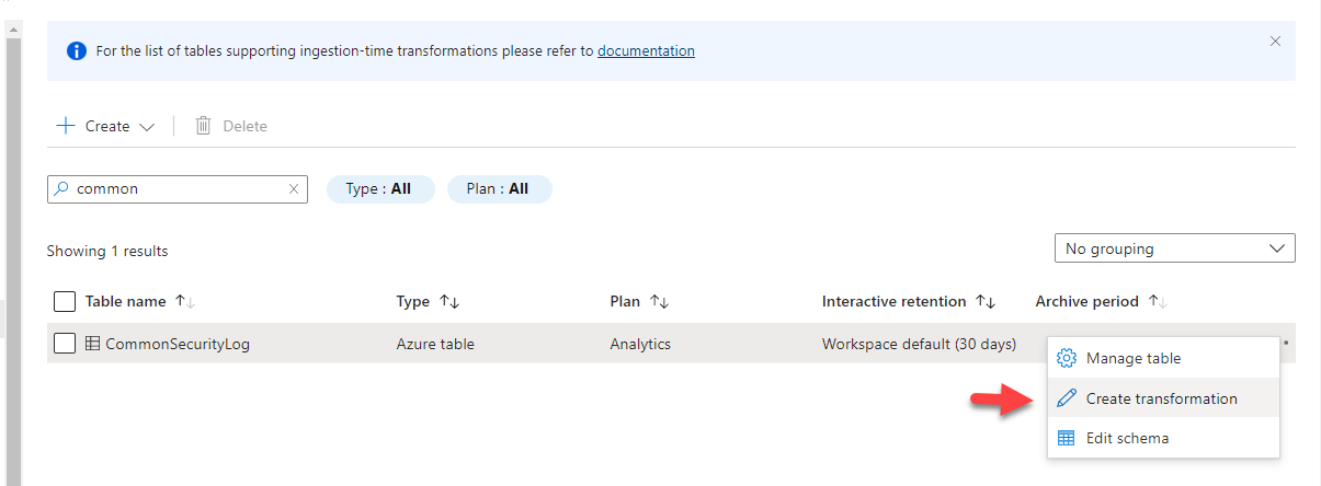 How to do data transformation using Workspace transformation for legacy ...