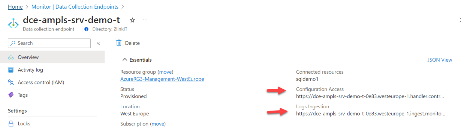Understanding Azure Data Collection Endpoint – Blog by Morten Knudsen ...