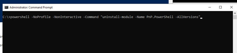 ERROR: Could not load type ‘Microsoft.Graph.Authentication.AzureIdentityAccessTokenProvider ...