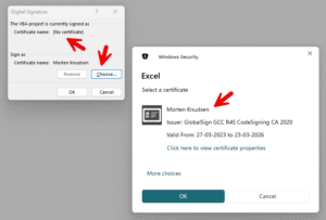How to Enforce Macro Security by running only Excel macros signed with ...