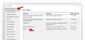 How to Enforce Macro Security by running only Excel macros signed with ...