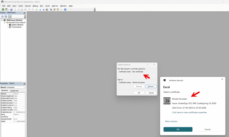 How to Enforce Macro Security by running only Excel macros signed with ...